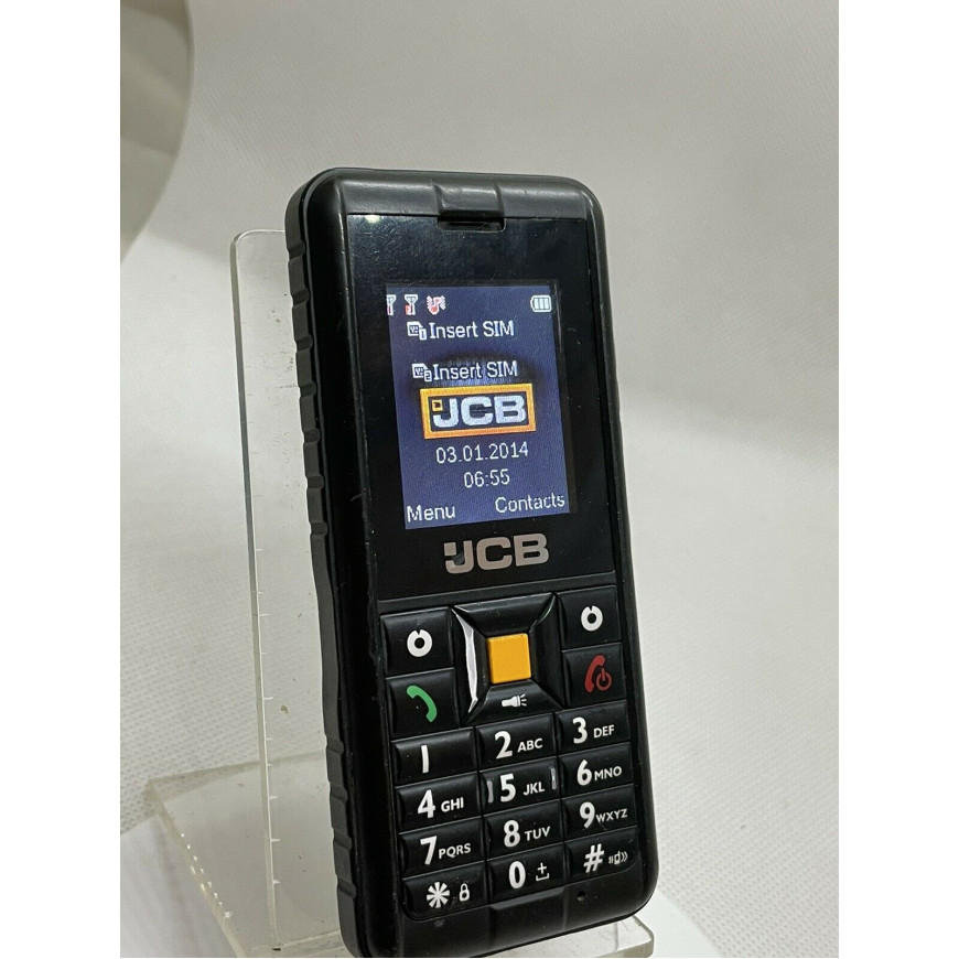 JCB Tradesman 2 TP127 Rugged Dual Sim Black ( Unlocked ) Mobiles Phone