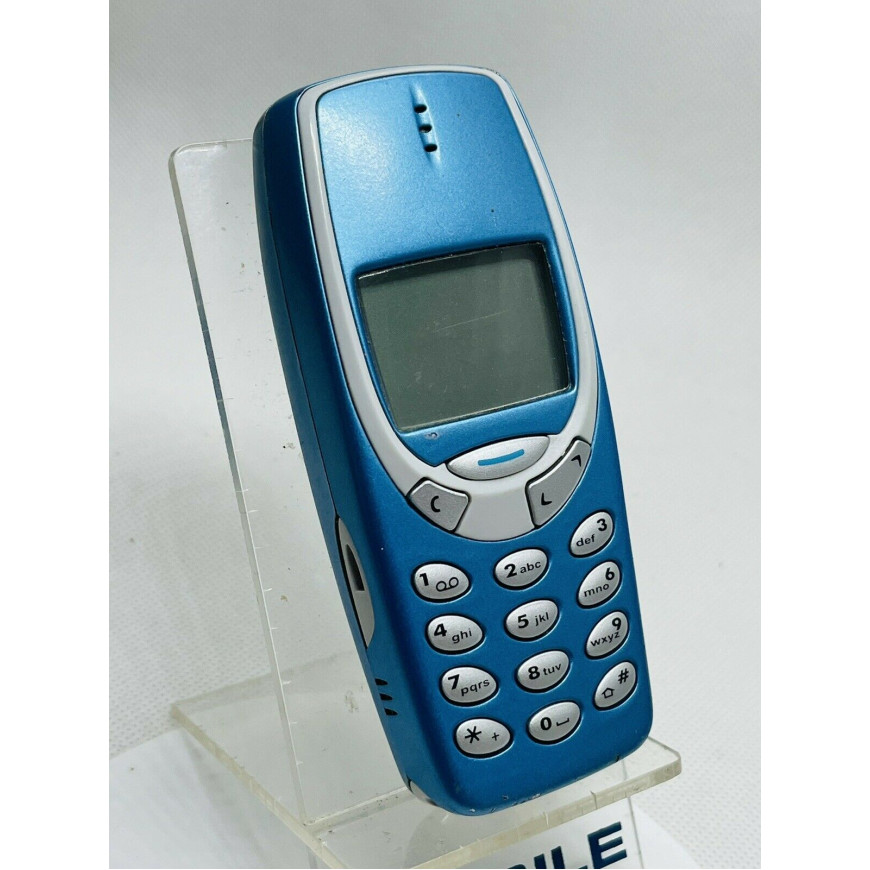 Nokia 3310 - Light Blue (Unlocked) Mobile Phone Incomplete