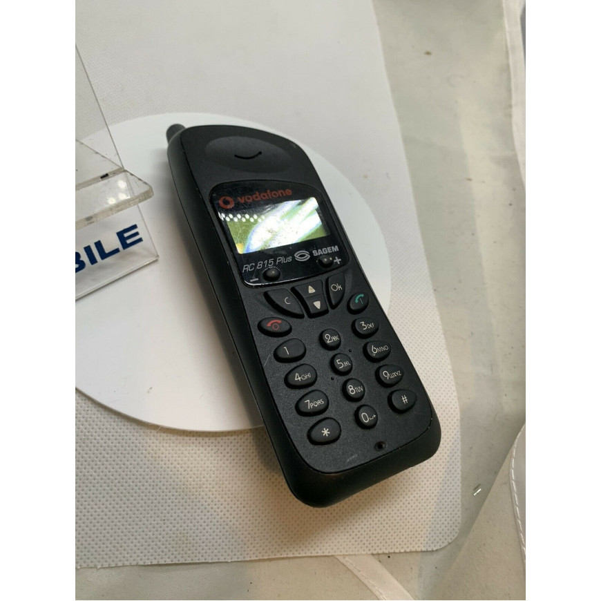 SAGEM RC 815 PLUS Black Untested Mobile Phone
