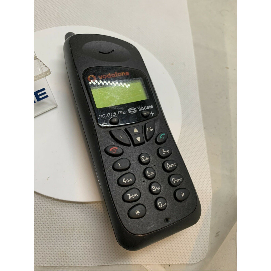 SAGEM RC 815 PLUS Black Untested Mobile Phone